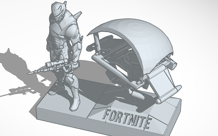 3D design fortnite - Tinkercad