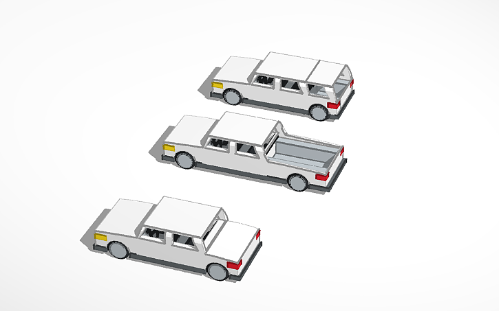 3D design Lunar Motors Civillian Cars - Tinkercad