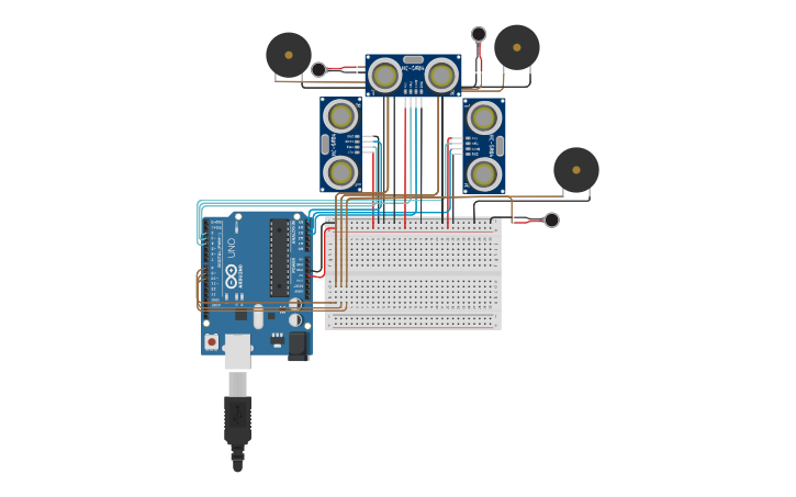 Circuit design Bengala Inteligente INICIAL | Tinkercad