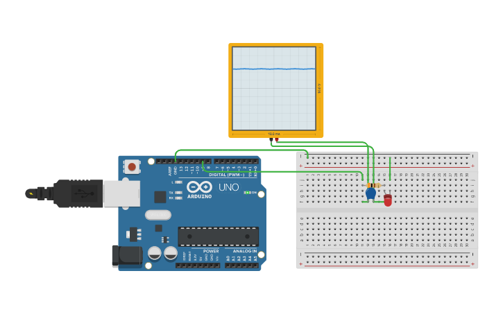Circuit Design Oscilloscope Tinkercad