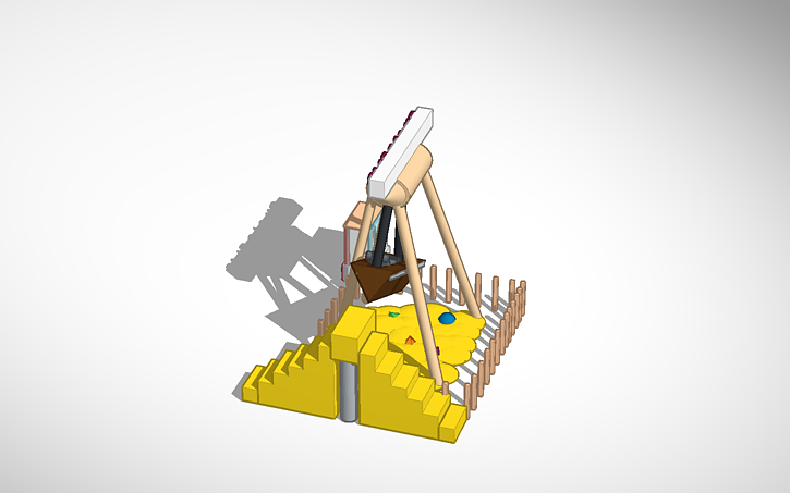 3D design Pirate Ship - Tinkercad