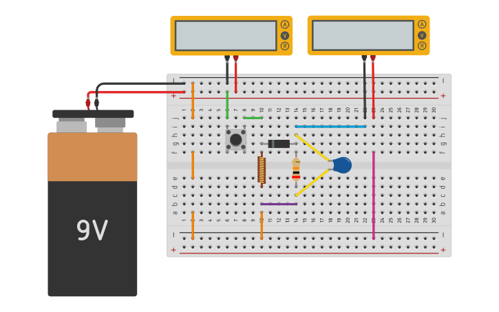 Circuit design Boost - Tinkercad