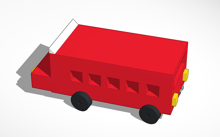 3D design Bus | Tinkercad