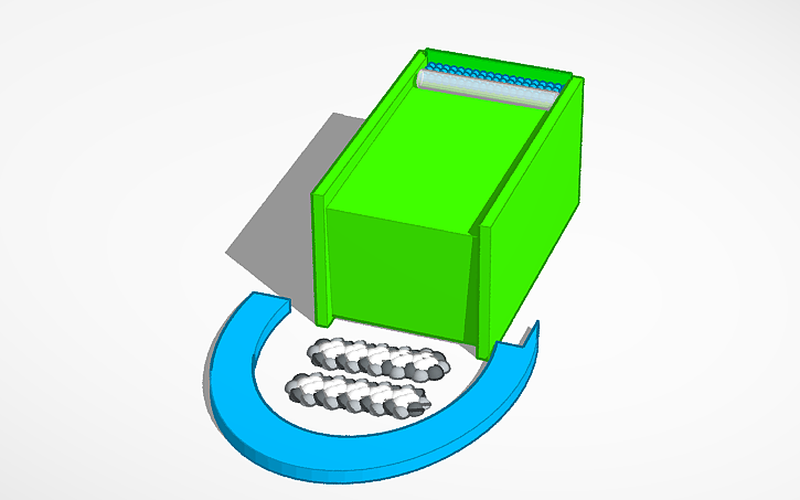 3D design Sim Lab Waterfall - Tinkercad