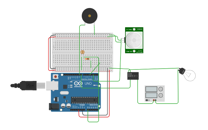 Circuit design Faizal | Tinkercad