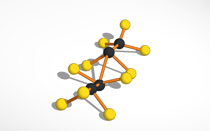 3D design Hydrocarbon - Tinkercad