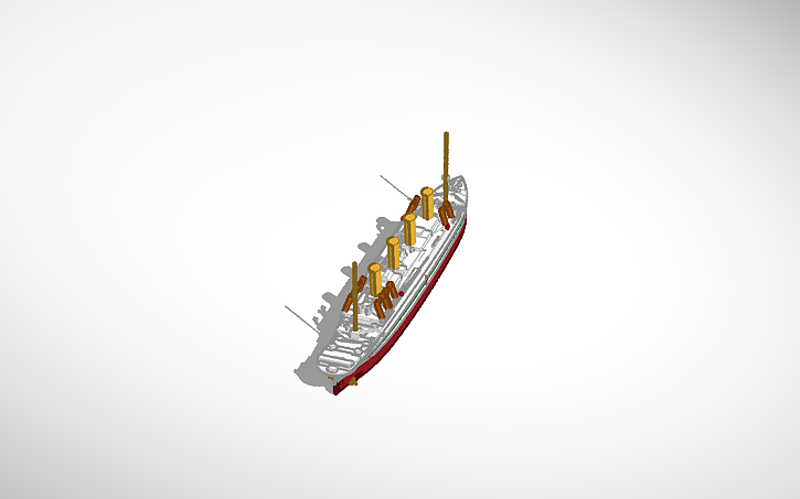 3D design Improved John.rev Britannic Model - Tinkercad