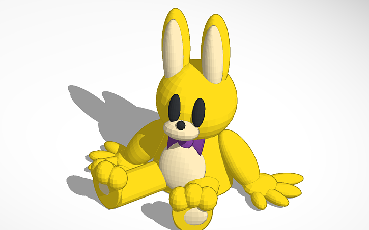 3D design Spring-Bonnie Chibi - Tinkercad