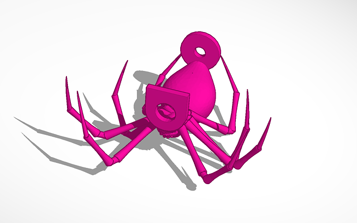 3D design Spider filament guide by cdejan on Thingiverse | Tinkercad