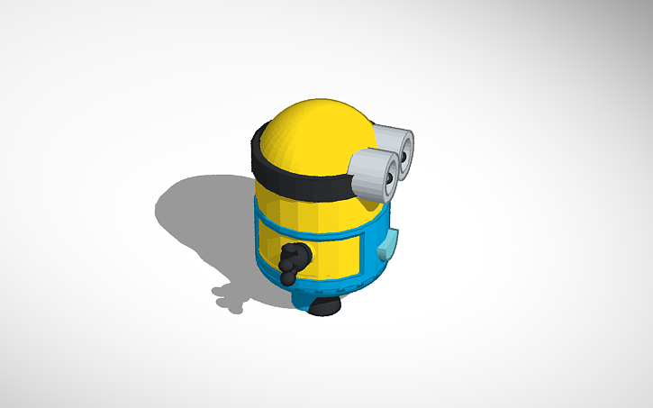3D design minions - Tinkercad