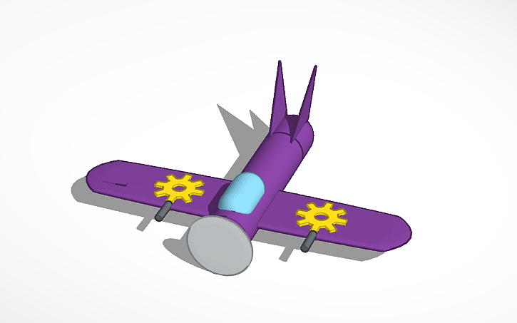 3D design luft waffle basic fighter - Tinkercad