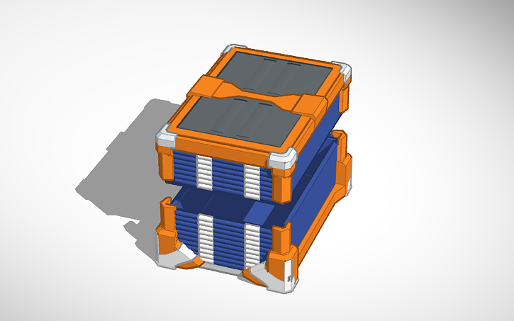 3D design CC1 ROCKET LEAGUE BOX - Tinkercad