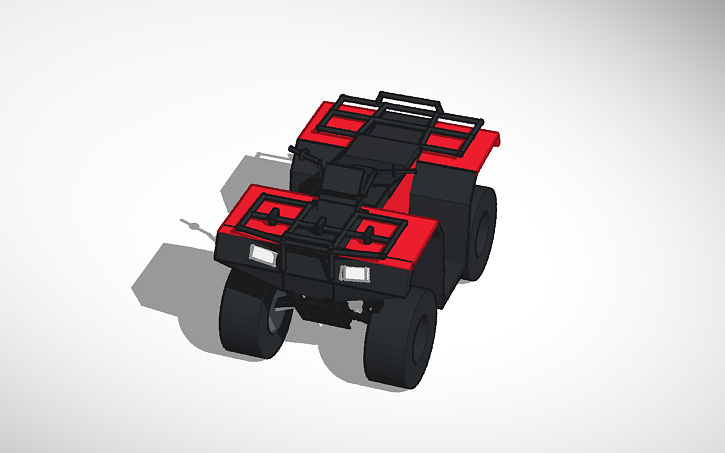 3D design John Deere 4 Wheeler! - Tinkercad