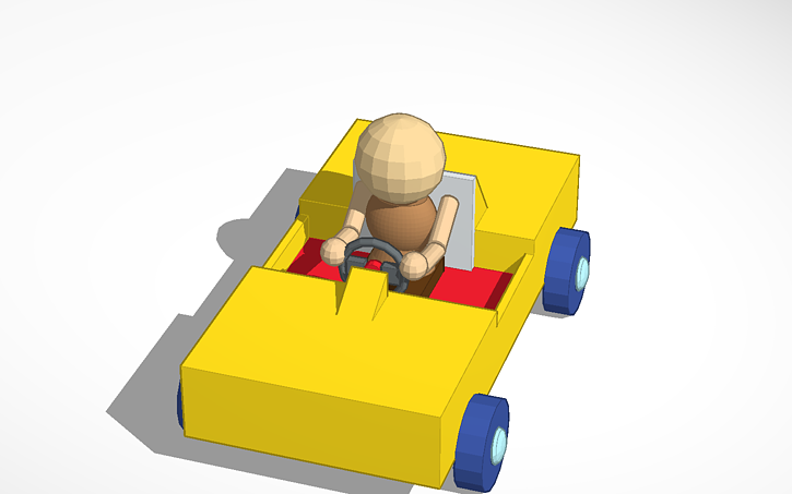 3D design Wide Go-Kart Design | Tinkercad