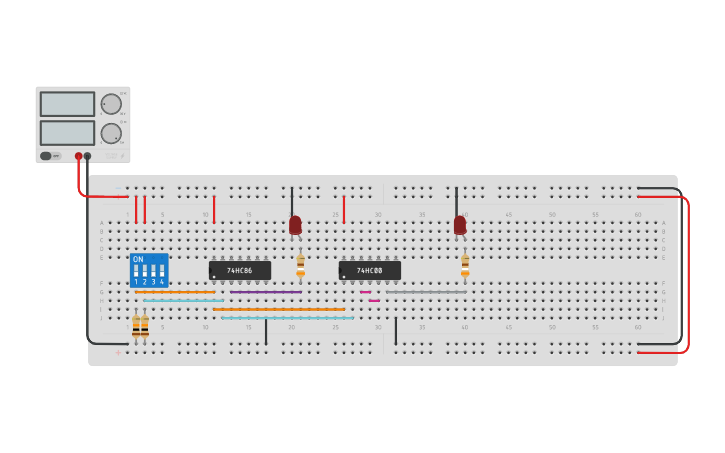Circuit design 01 | Tinkercad