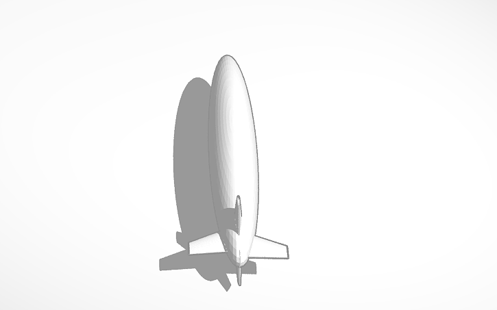 3D design The Blank Blimp - Tinkercad