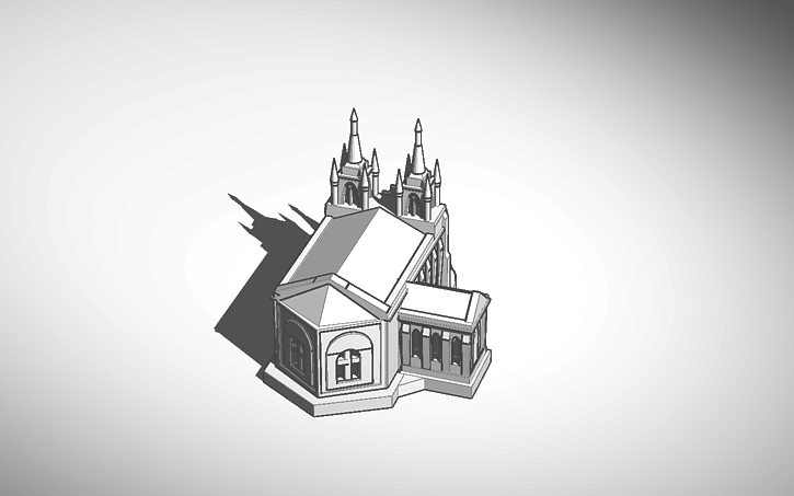 3D design church - Tinkercad