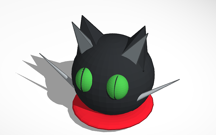 3D design cat | Tinkercad
