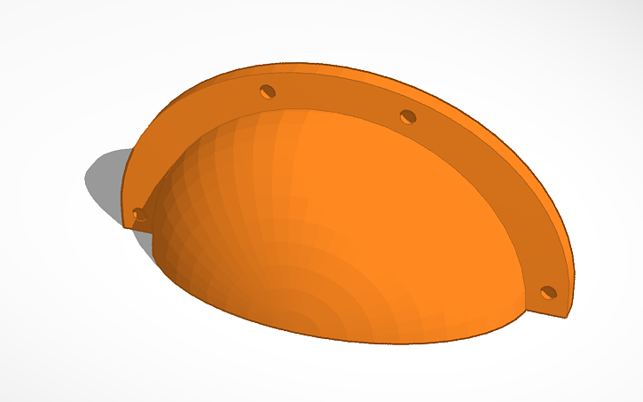 3D design Foot Door Handle Full | Tinkercad