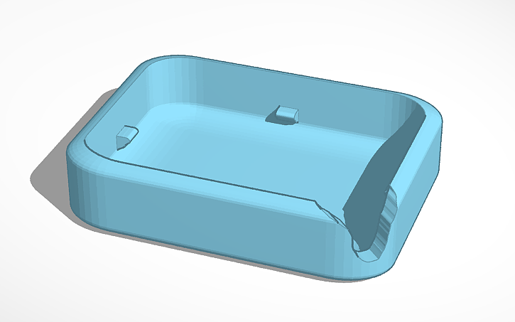 3D design Soap dish - Tinkercad