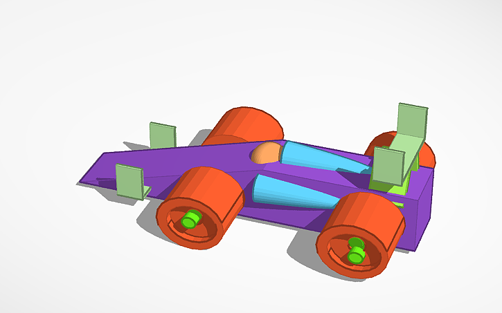 3D design Tinkercad car - Tinkercad