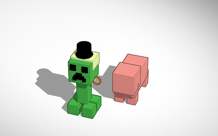 3D design Creeper Master-Class - Tinkercad