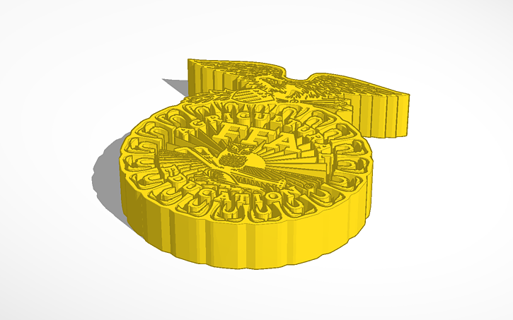 3D design FFA Logo - Tinkercad