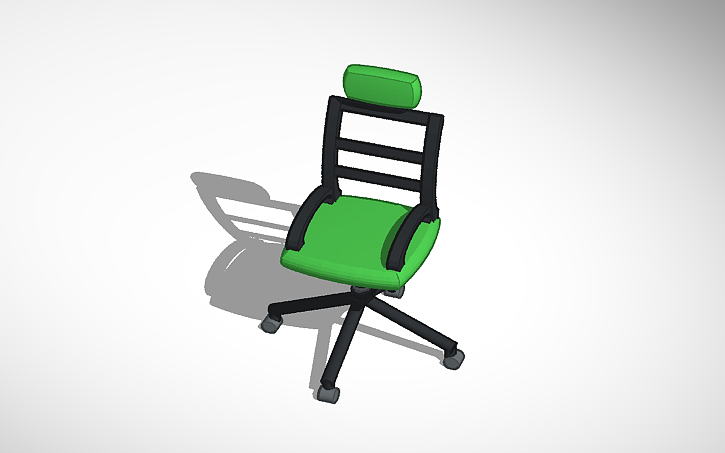 3D design chair - Tinkercad