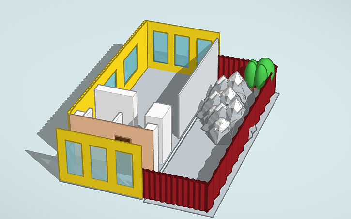 3D design Copy of Interior Design Challenge - Tinkercad