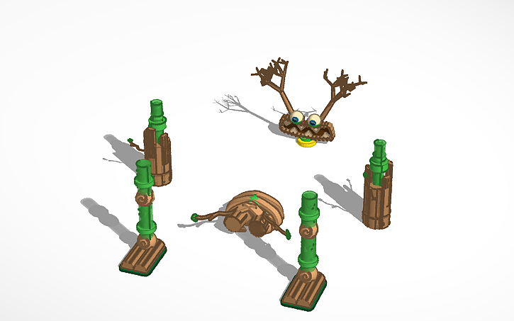 3D design Plant Island epic wubbox (printable and build-able) | Tinkercad