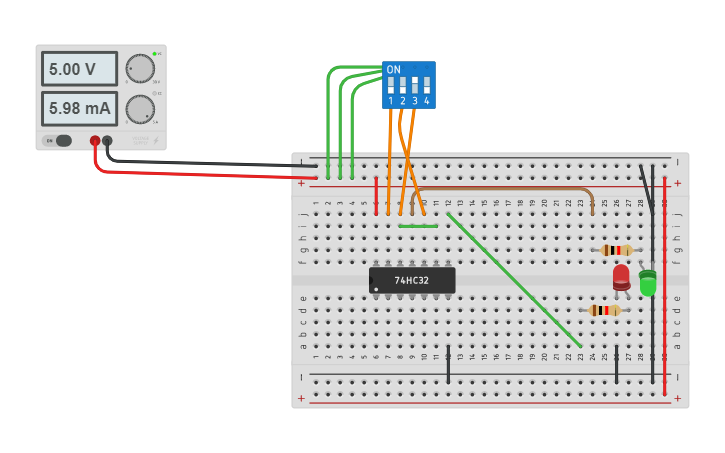 Circuit design encoder - Tinkercad