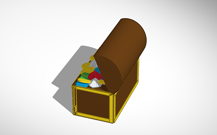 3D design Chest | Tinkercad