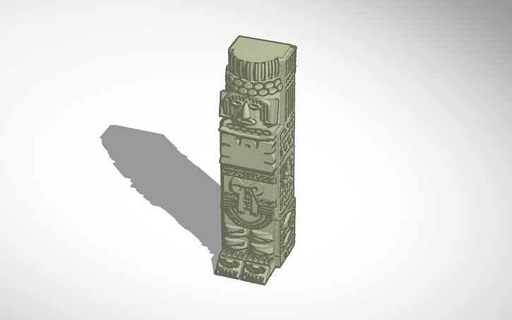 3D design atlante de tula - Tinkercad
