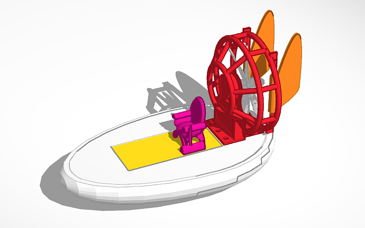 3D design Boat | Tinkercad