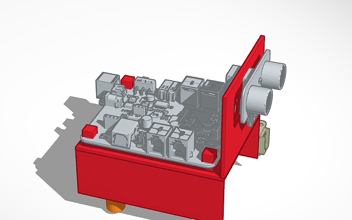 3d Design Copy Of Robot Mbot Tinkercad