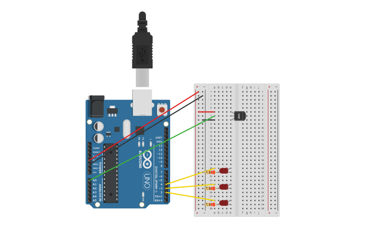 Circuit Design Love O Meter Tinkercad
