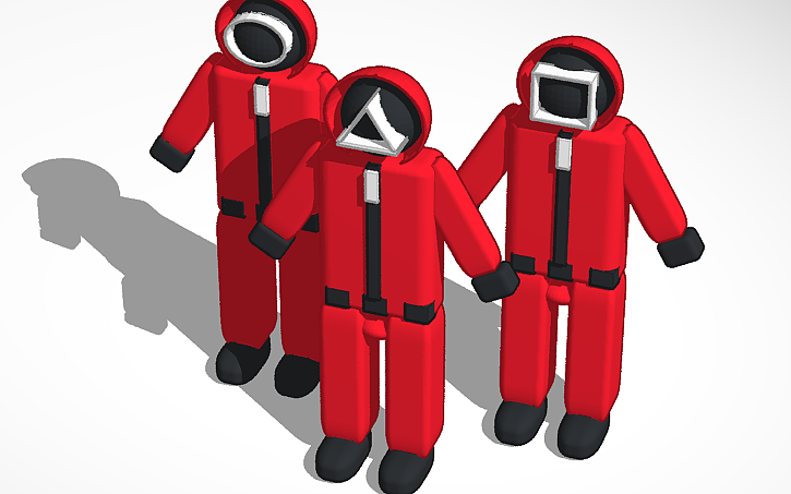 3d Design Squid Game Tinkercad