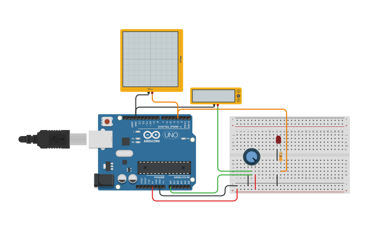 Circuit design Exemplo 1 | Tinkercad