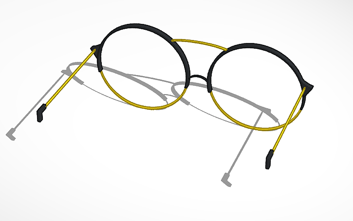 3D design Glasses - Tinkercad