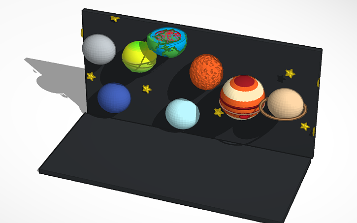 3D design 🌎The Solar System🪐 | Tinkercad
