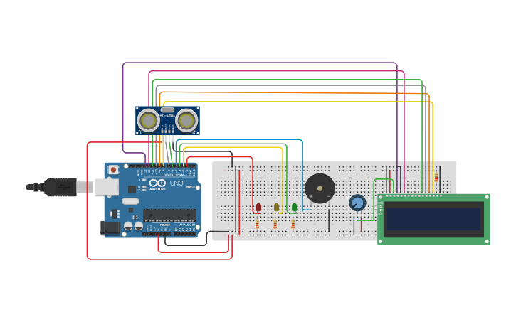 Circuit design DISPLAY - Tinkercad