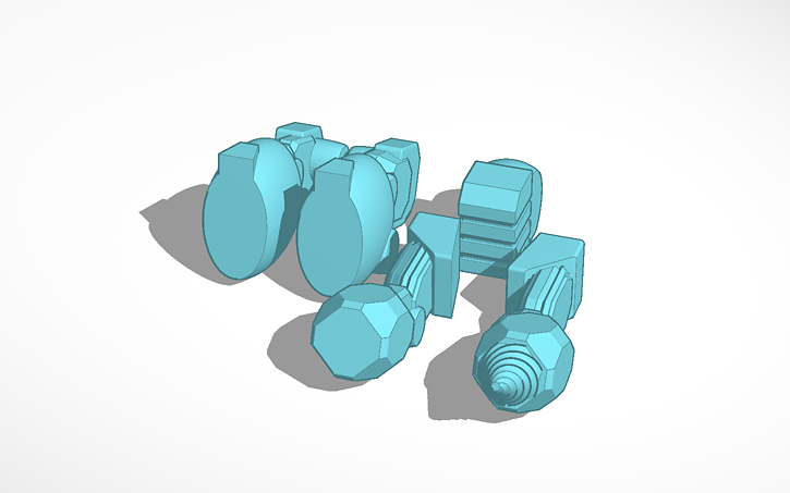 3D design Spinzz (RoboMorph!) - Tinkercad