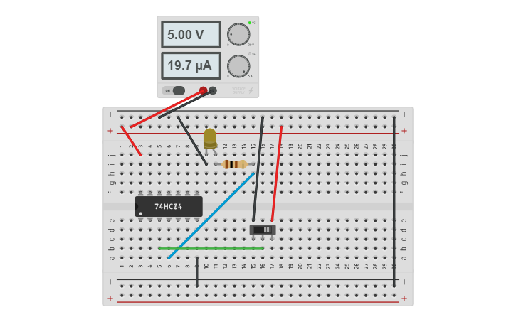 Circuit Design Lab 2 Experiment 4 Tinkercad