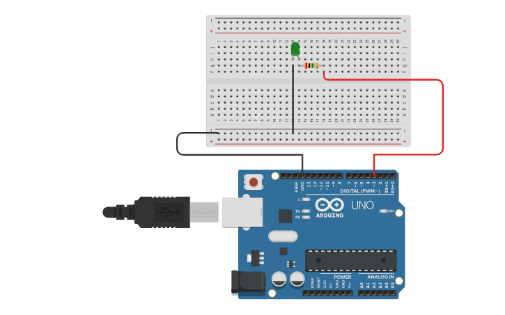 Circuit design taller practico #1 | Tinkercad