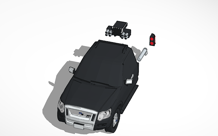 3D design Ford Explorer S.W.A.T | Tinkercad