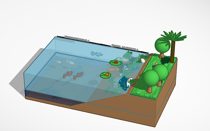 3D design RIVER NINA - Tinkercad