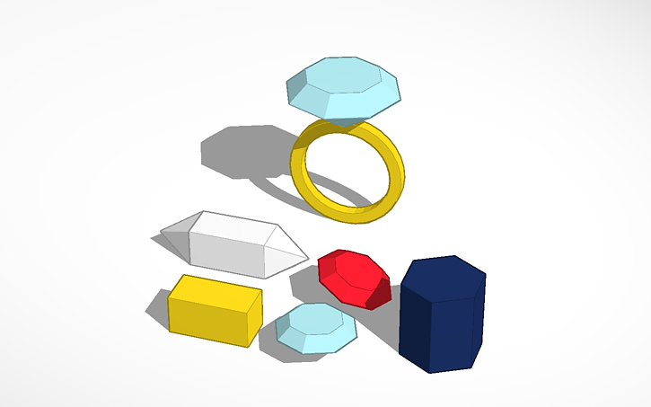 3D design minerals | Tinkercad