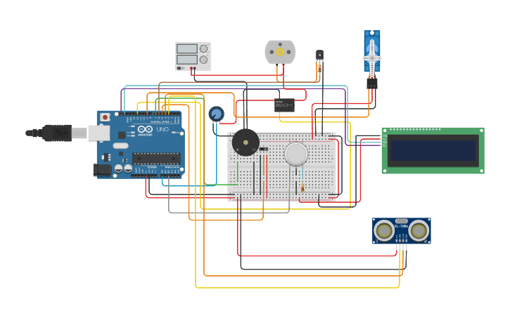 Circuit design - Tinkercad