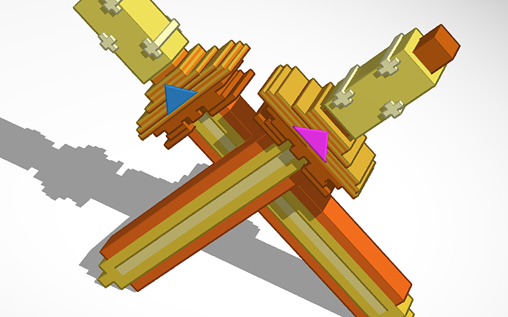 3D design Champion’s Swordpack, by ROBLOX. - Tinkercad