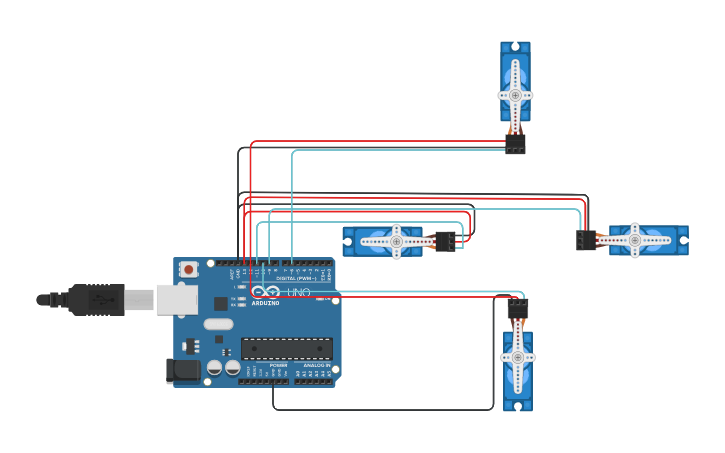 Circuit Design Robot Tinkercad